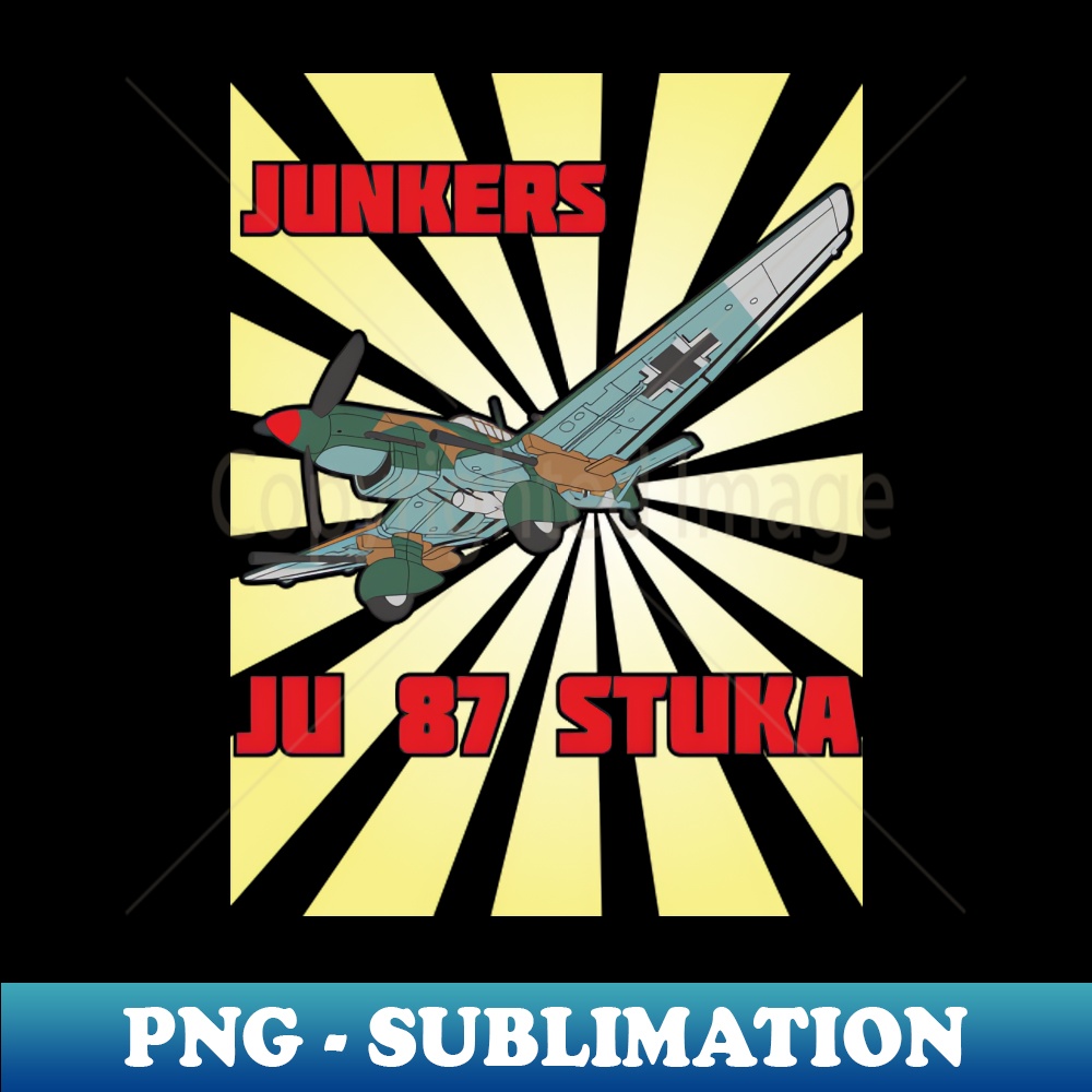 Junkers Ju 87 Stuka - Sublimation-Ready PNG File - Perfect f | Inspire ...