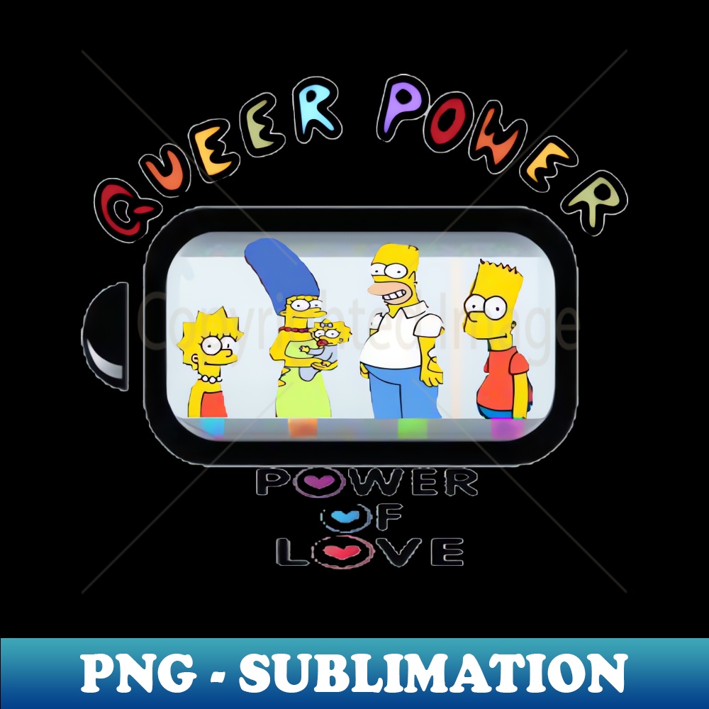 power of love queer power - Signature Sublimation PNG File - | Inspire ...