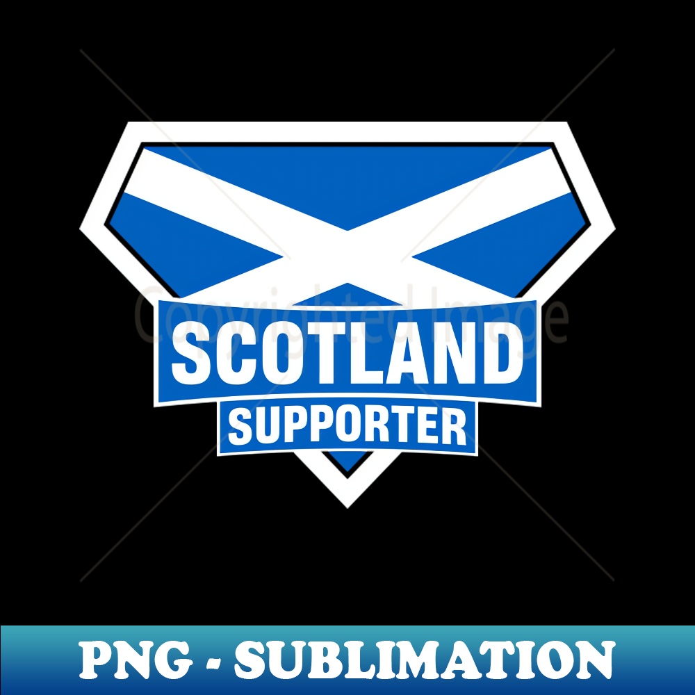 Scotland Super Flag Supporter - High-Resolution PNG Sublimat | Inspire ...
