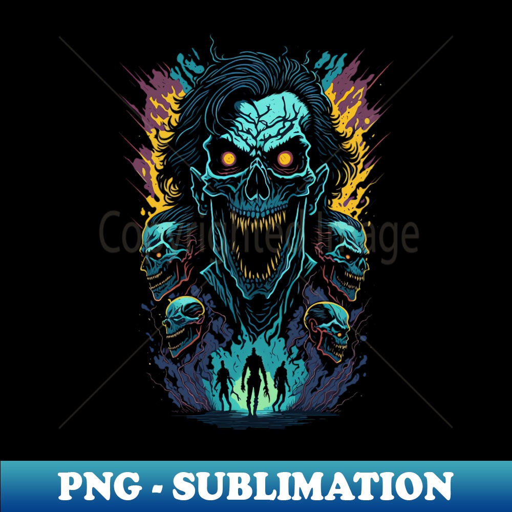 Undead Horde - Halloween Zombie - PNG Transparent Sublimatio | Inspire ...