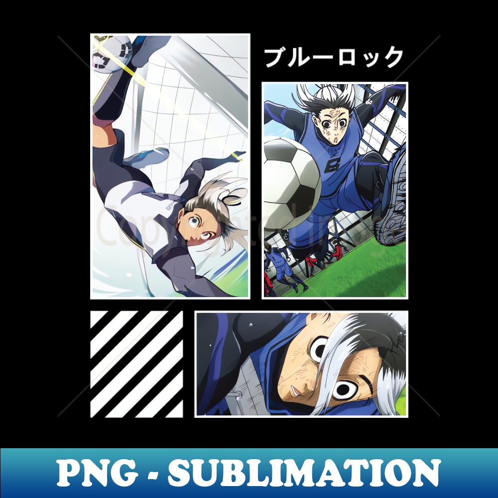 Blue Lock - Gin Gagamaru - Special Edition Sublimation PNG F | Inspire ...