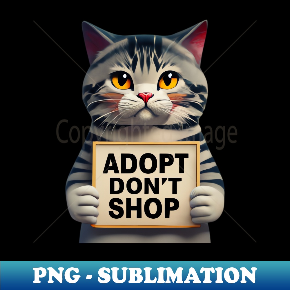 Adopt Dont Shop Pet Adoption Rocks - Exclusive Sublimation D | Inspire ...