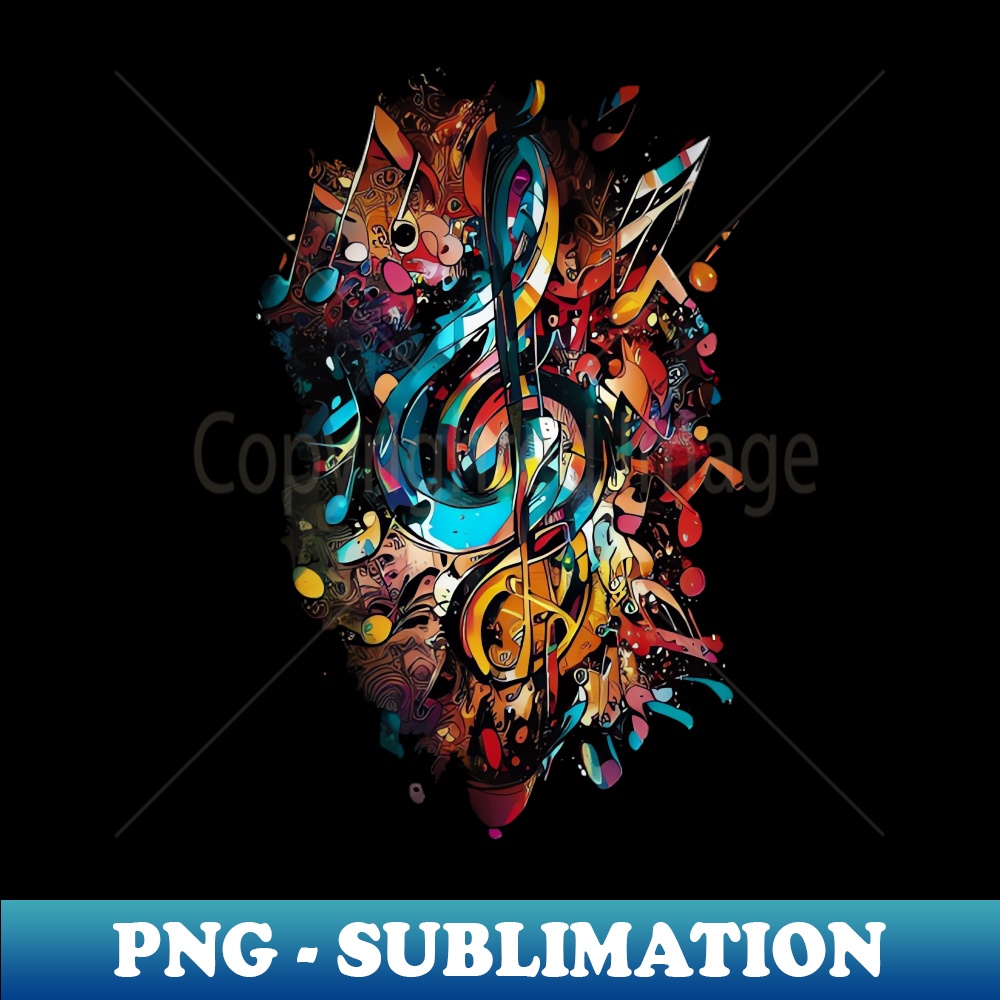 Music Notes - PNG Transparent Sublimation File - Defying the | Inspire ...