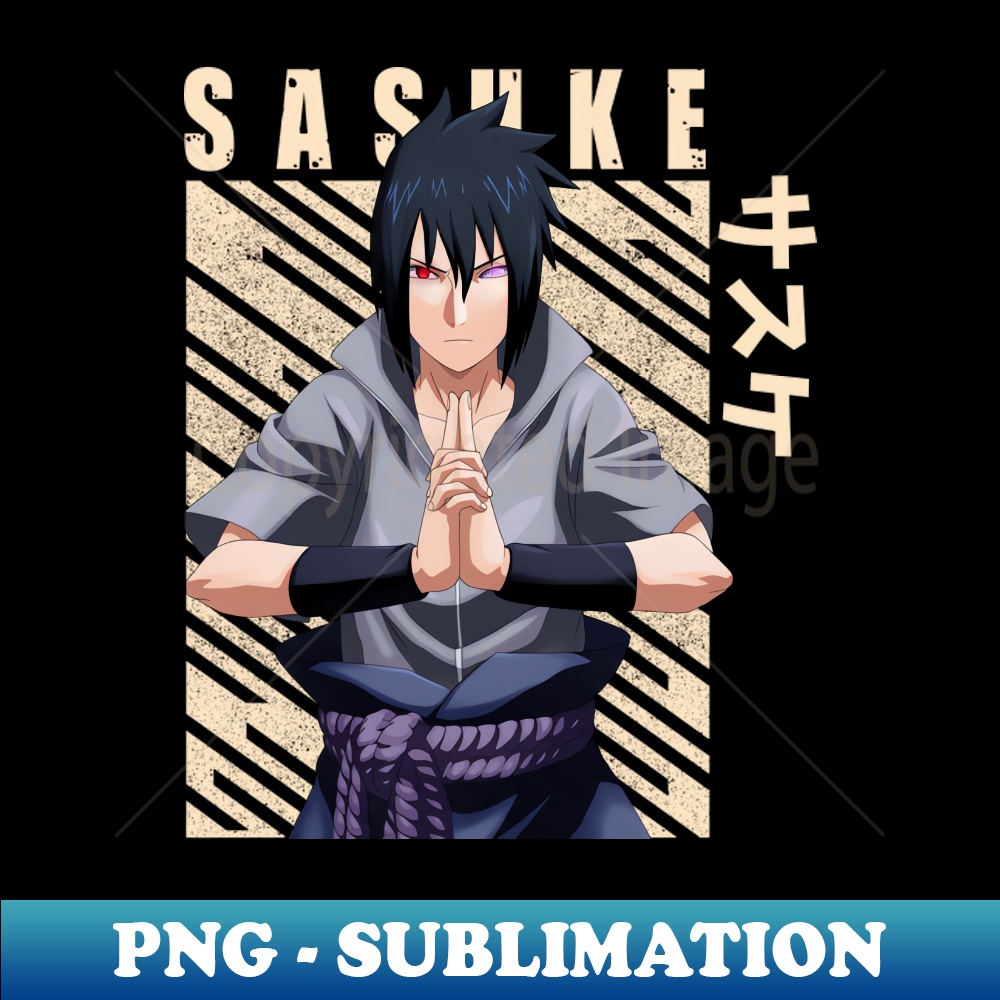 Sasuke Uchiha - Aesthetic Sublimation Digital File - Boost Y | Inspire ...