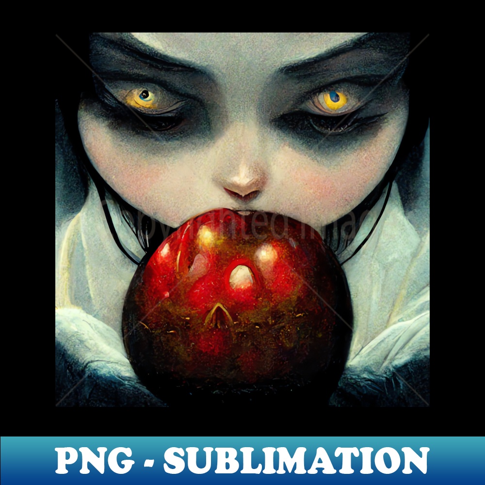 Princess taking the first bite of the poison apple - Instant | Inspire ...