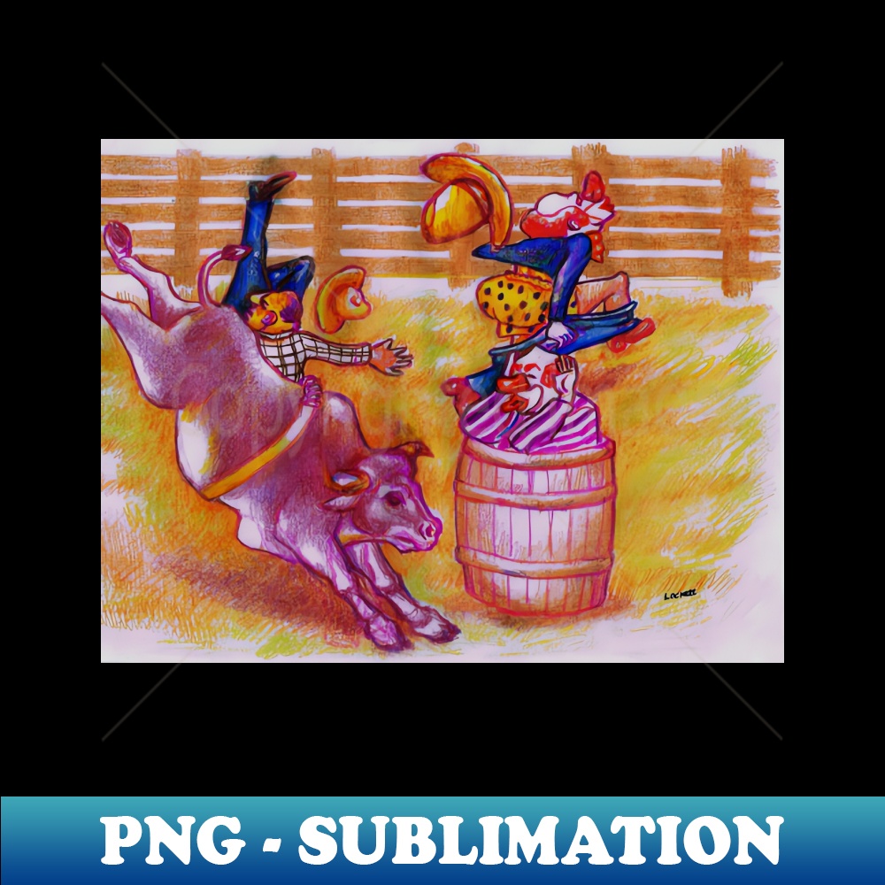 Rodeo Clowns - Signature Sublimation PNG File - Capture Imag | Inspire ...