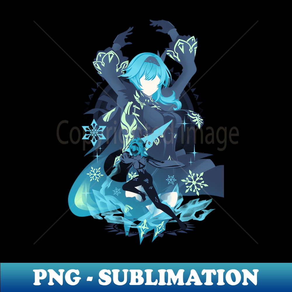 Eula Dance of the Shimmering Wave - Sublimation-Ready PNG Fi | Inspire ...