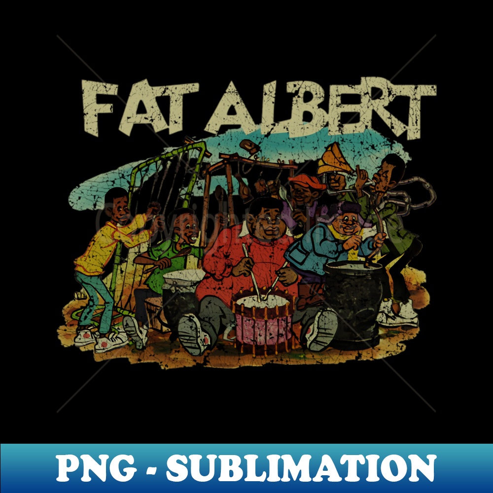 Fat Albert Gonna Have a Good Time Fresh Art - Modern Subl - Inspire Uplift