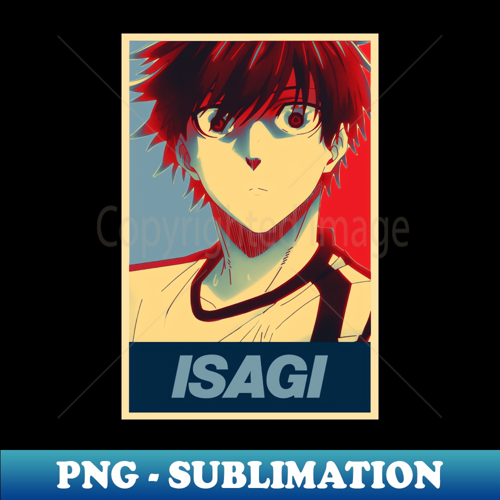 blue lock anime isagi - Signature Sublimation PNG File - Stu | Inspire ...