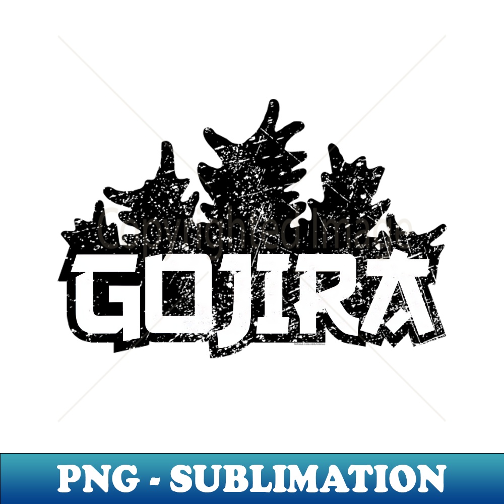 GODZILLA - Spines BW - Instant PNG Sublimation Download - In | Inspire ...