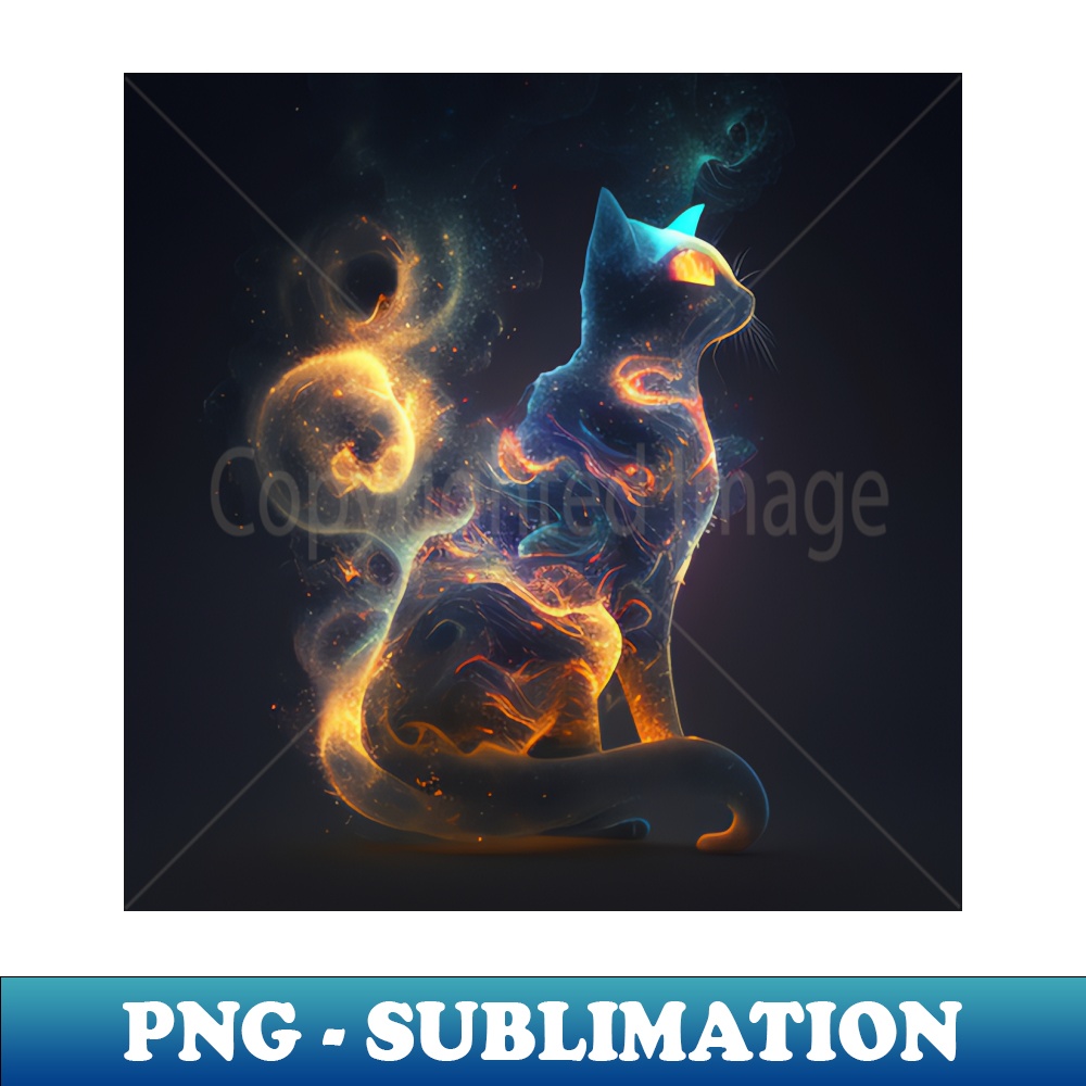 Gas Cat Star Galaxy - PNG Sublimation Digital Download - Unl | Inspire ...