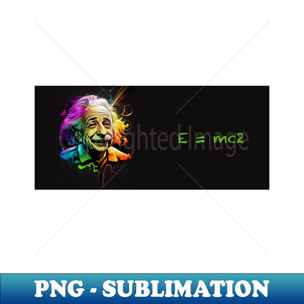 Albert Einstein - Instant PNG Sublimation Download - Capture | Inspire ...