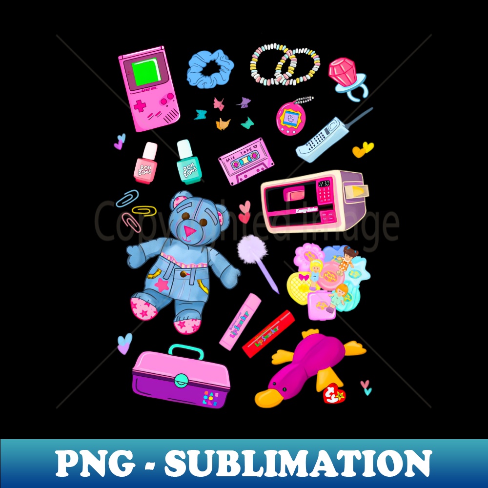 90s vintage retro childhood nostalgia aesthetic print - High - Inspire ...