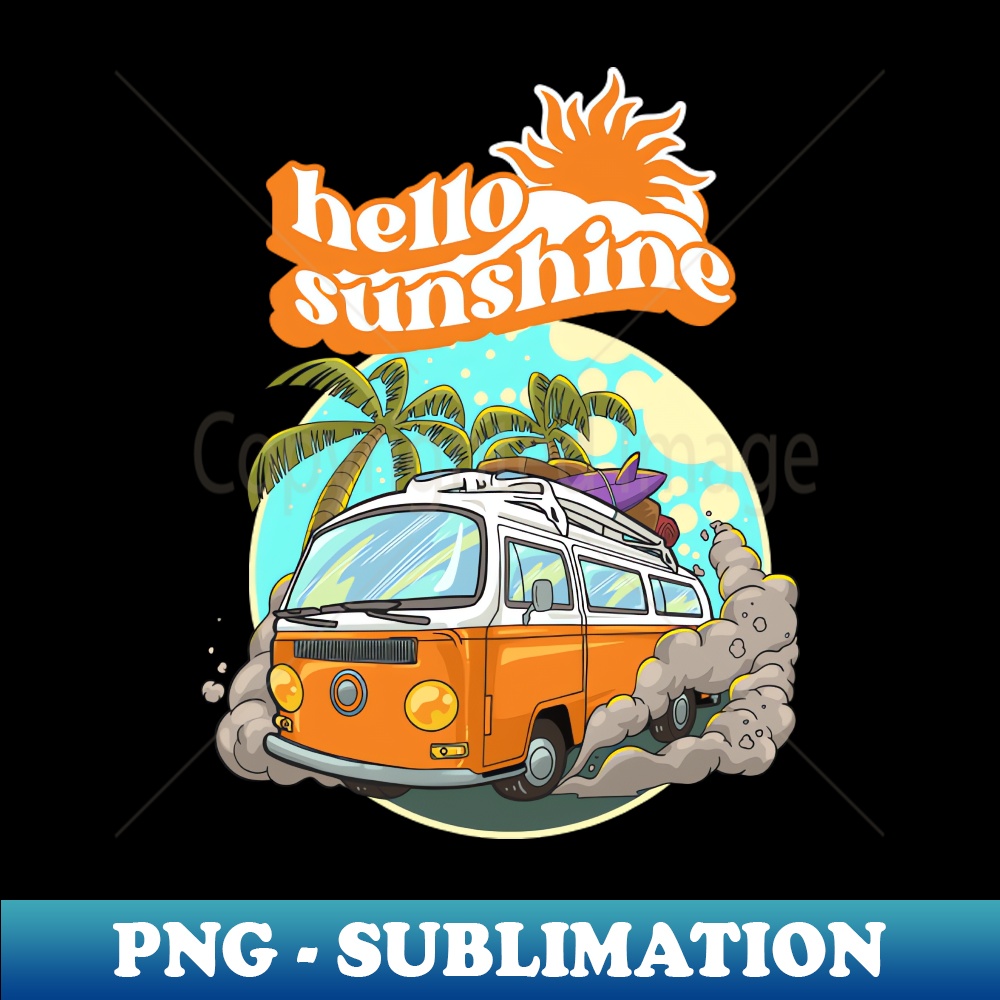 hello sunshine - PNG Transparent Digital Download File for S | Inspire ...