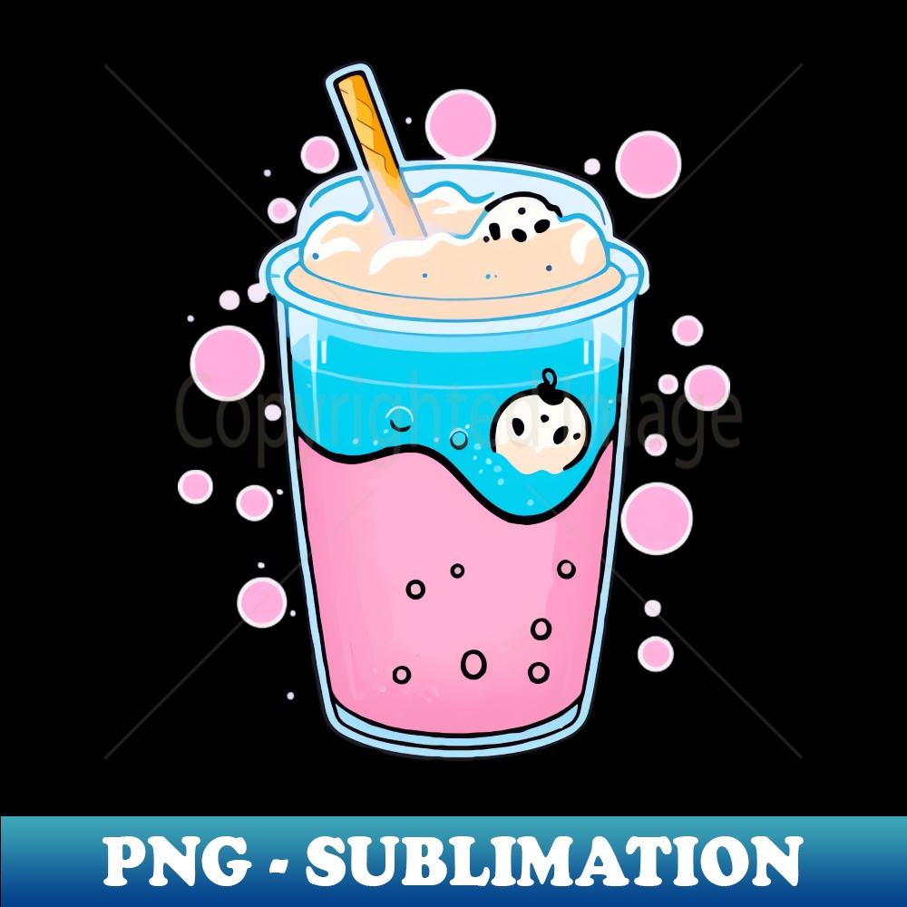 Boba tea - Signature Sublimation PNG File - Vibrant and Eye- | Inspire ...