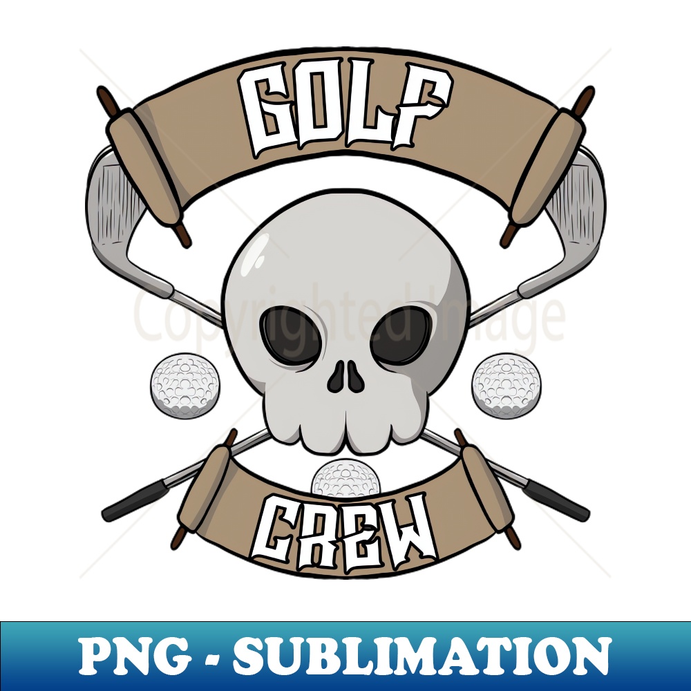 Golf crew Jolly Roger pirate flag - Elegant Sublimation PNG | Inspire ...