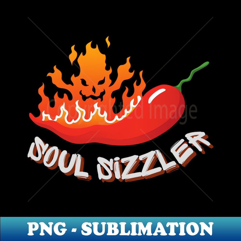 Red Hot Chilli Pepper Soul Sizzler - Sublimation-Ready PNG F | Inspire ...