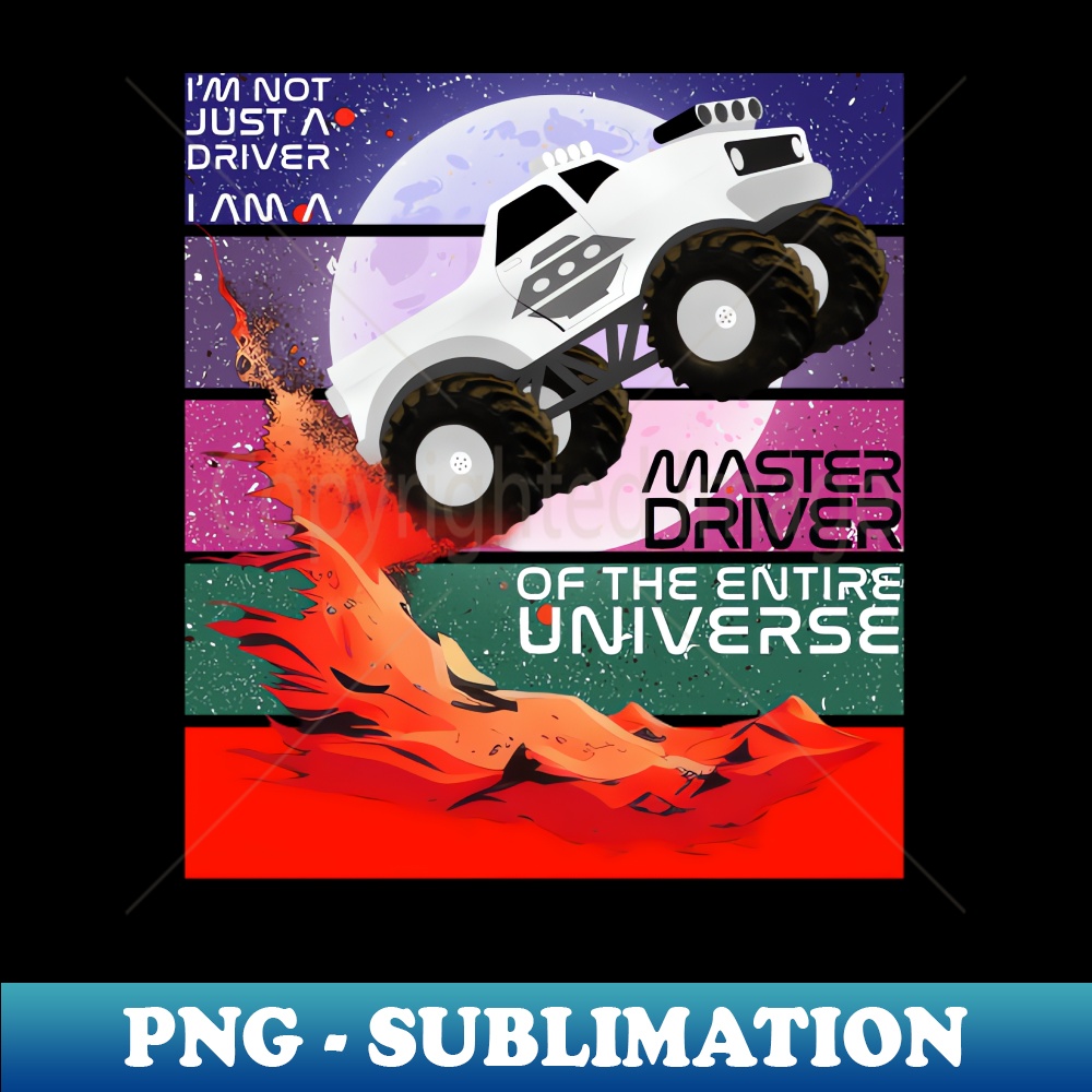 Master Driver of the Entire Universe Monster Truck Design - | Inspire ...