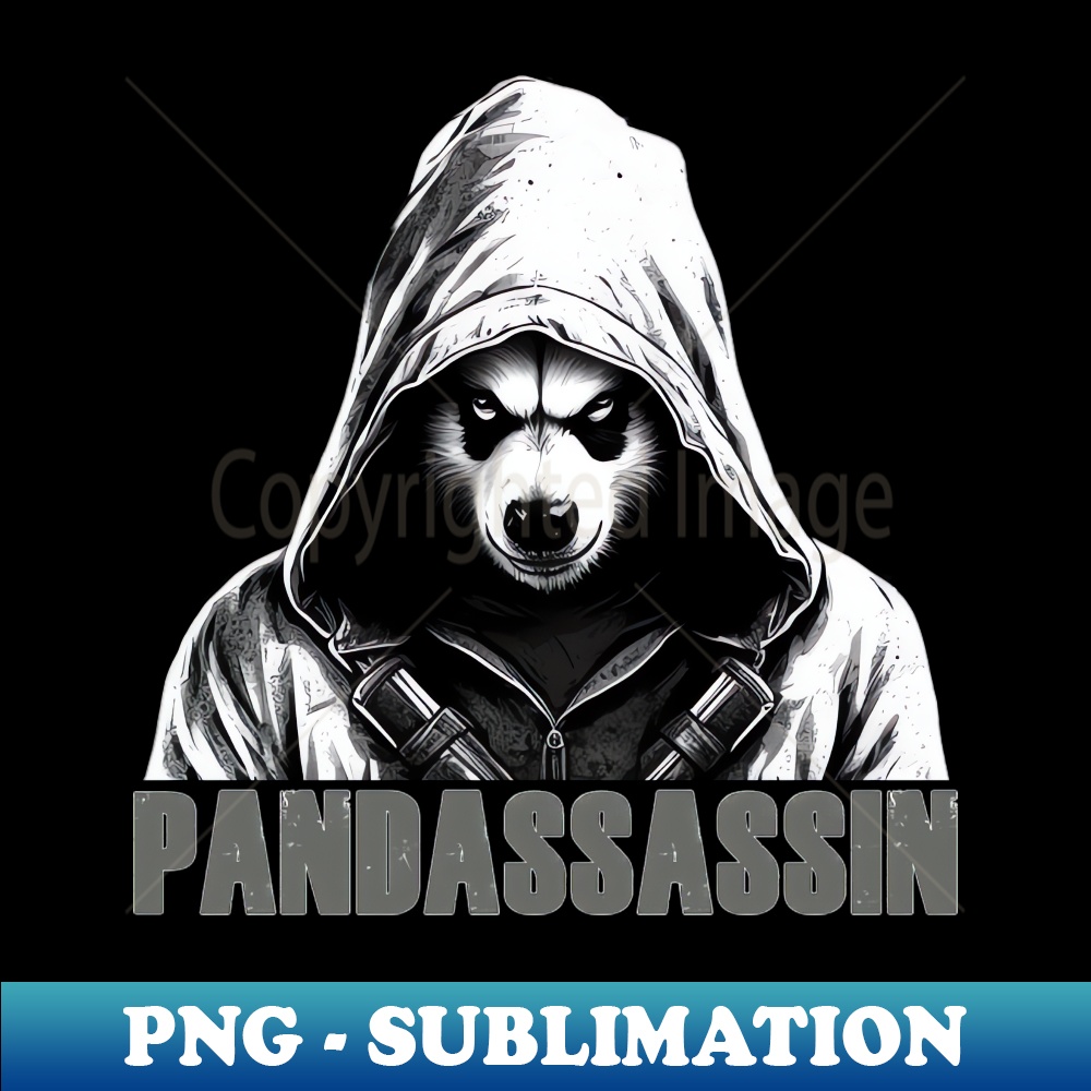 Assassin Panda Strikes Again - Premium PNG Sublimation File | Inspire ...