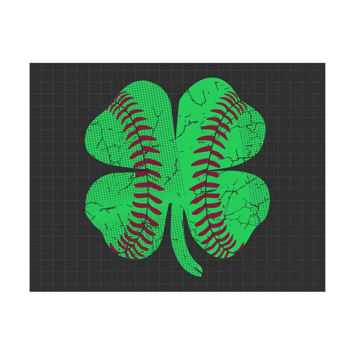 Shamrock Baseball Svg, Baseball Lover Svg, Sport Svg, Happy | Inspire ...