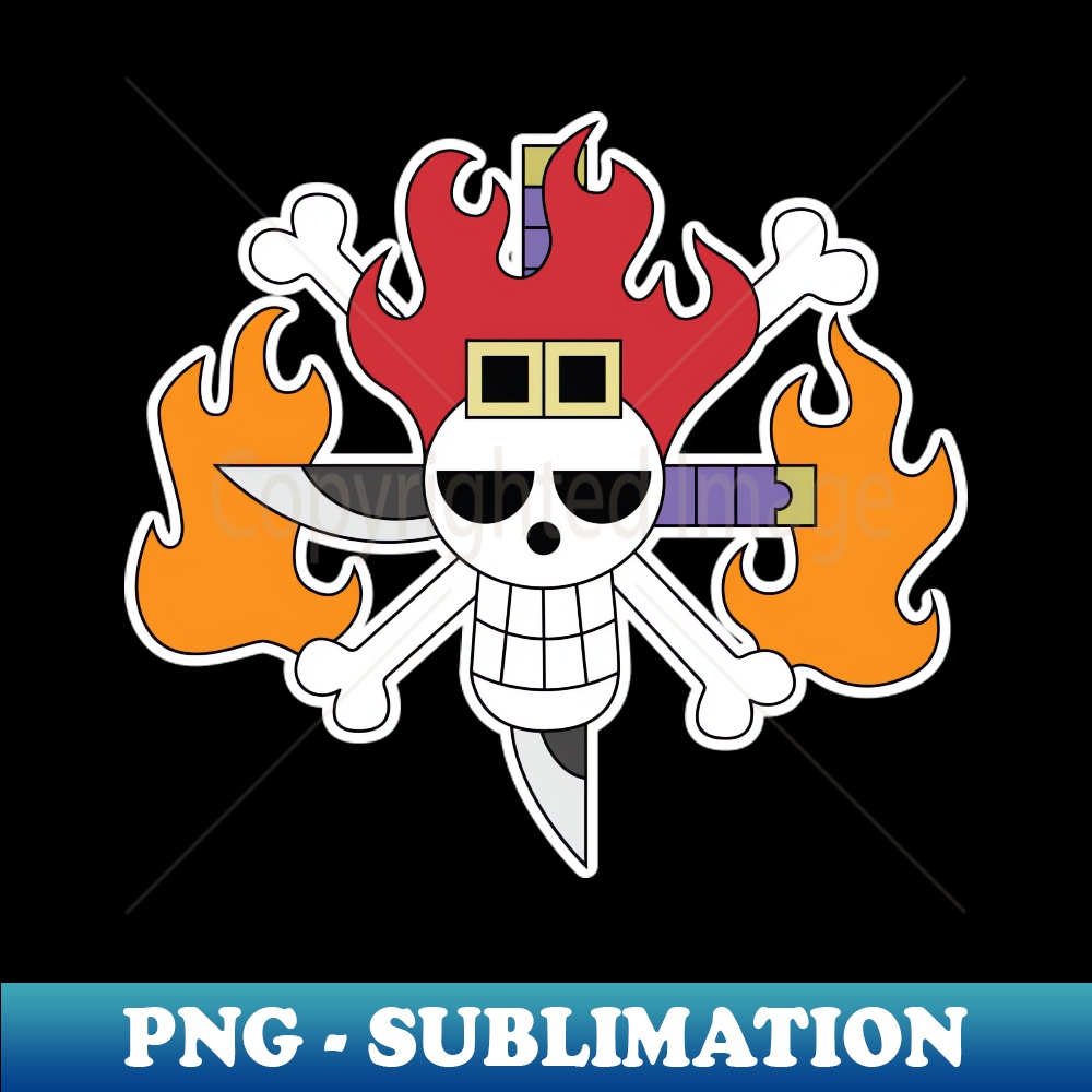Eustass Kid Pirates Logo - Digital Sublimation Download File | Inspire ...