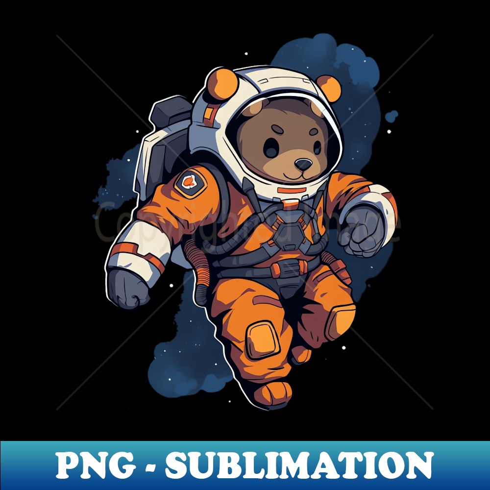space bear - PNG Transparent Digital Download File for Subli | Inspire ...