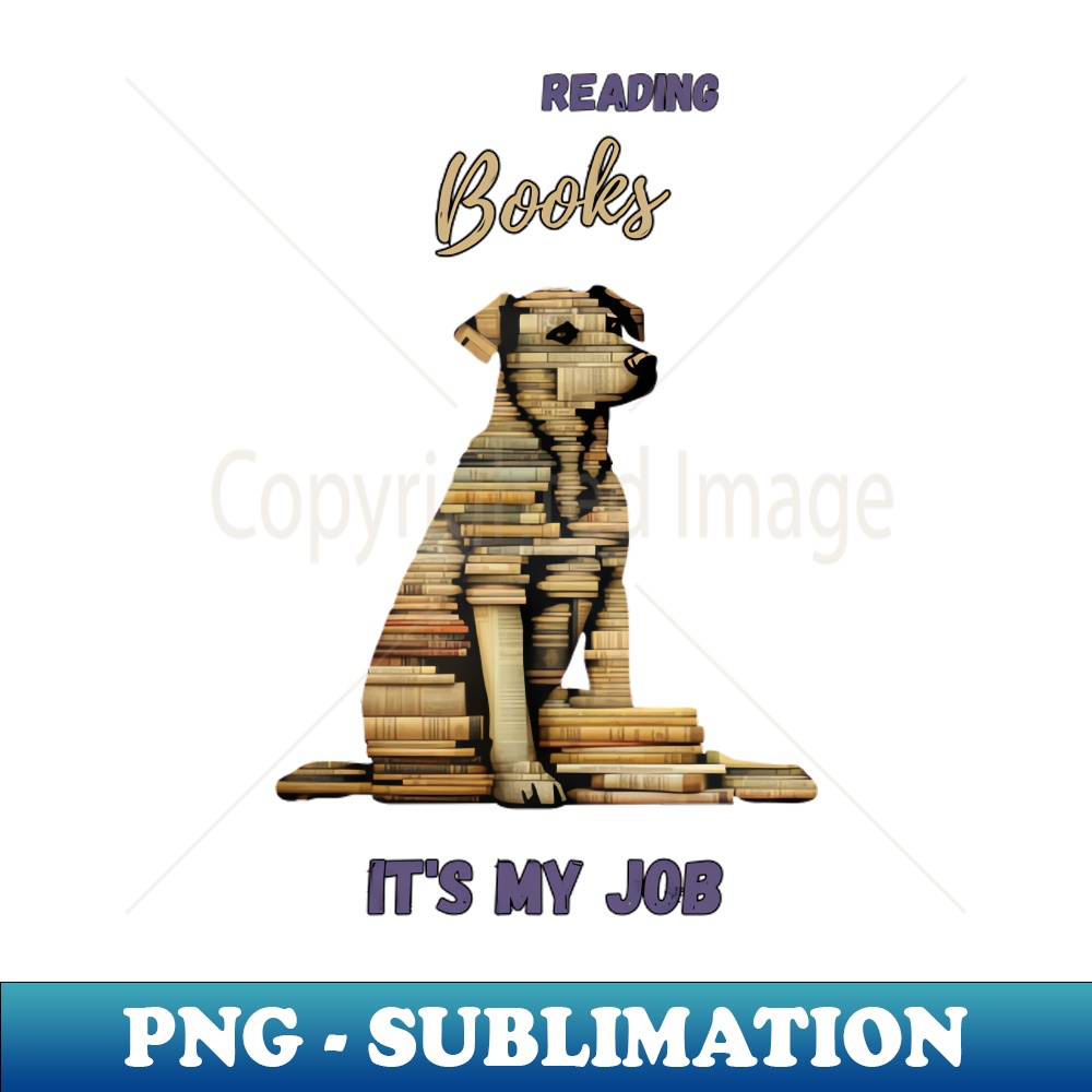 Dog silhouette from books dog with books literary lovers lit | Inspire ...