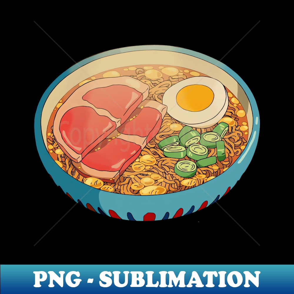 Ramen Anime Japanese Food Aesthetic - PNG Sublimation Digita | Inspire ...
