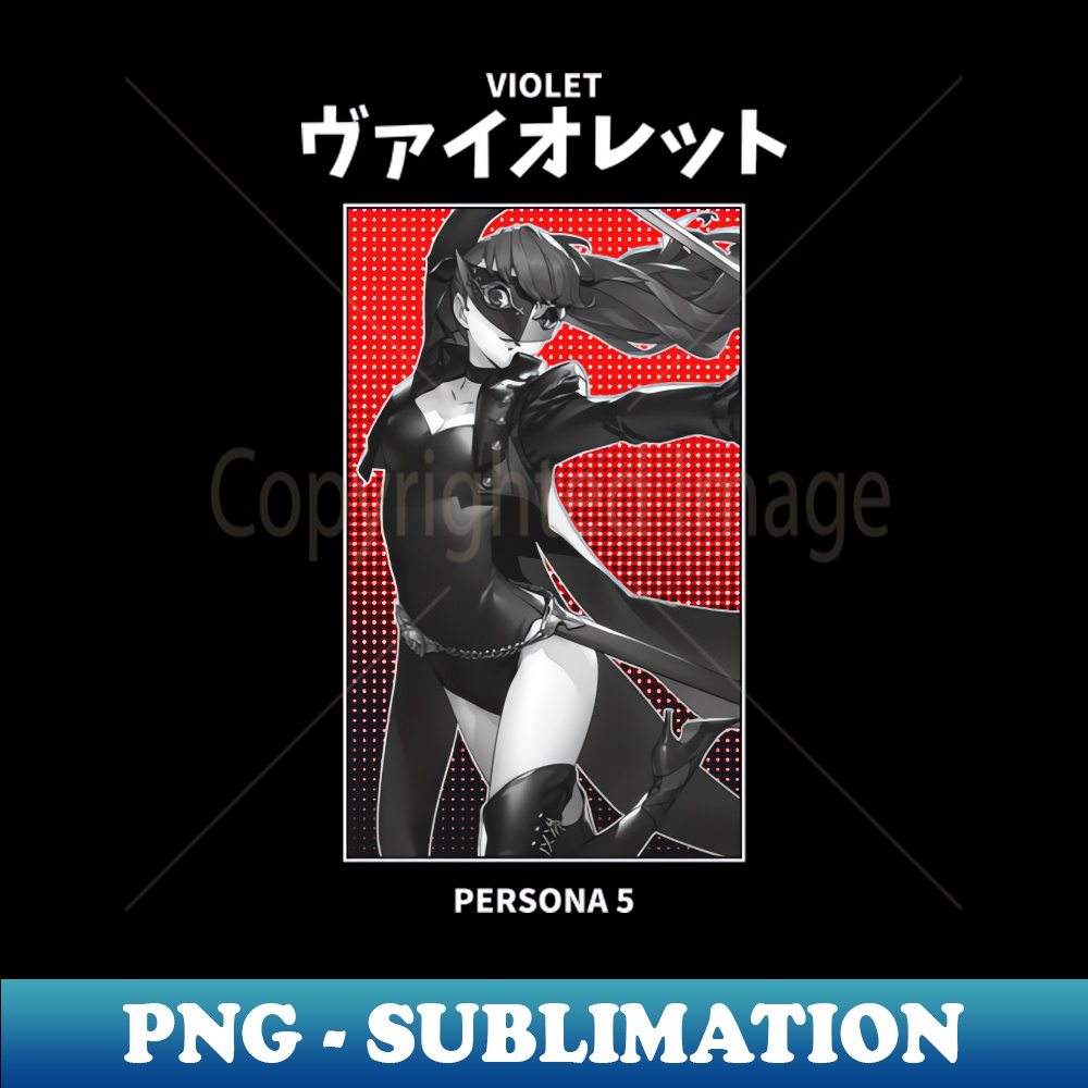 Violet Persona 5 - Decorative Sublimation PNG File - Transfo | Inspire ...
