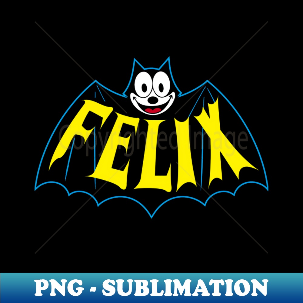 FELIX THE BAT 66 4 dark tees - High-Resolution PNG Sublimati | Inspire ...