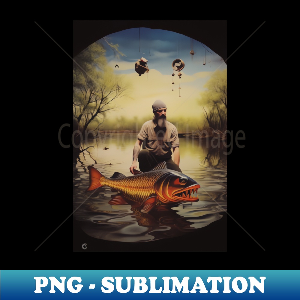 carp crafted design inspired by salvador dali - Premium PNG - Inspire ...
