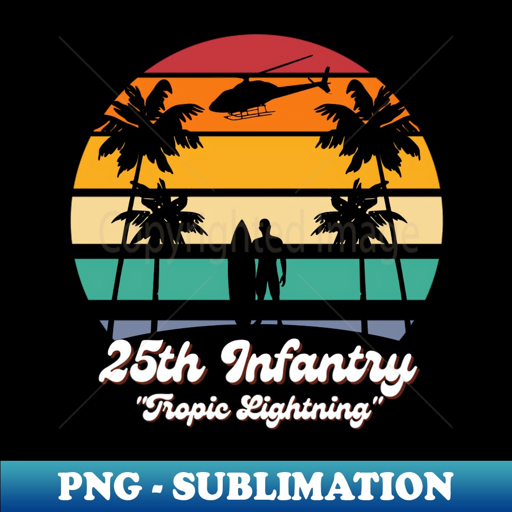 25th Infantry Division- Tropic Lightning - Instant Sublimati | Inspire Uplift