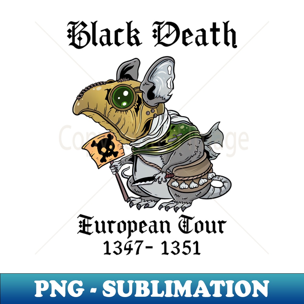 The Pestilent Sentinel Plague Doctors Black Death Rat Design | Inspire ...