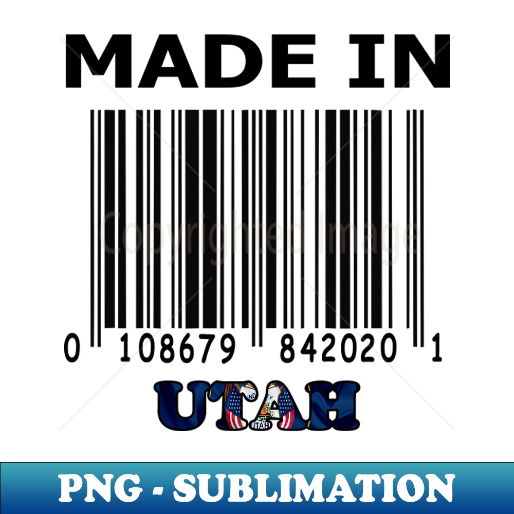 Fake bar code made in Utah - Stylish Sublimation Digital Dow | Inspire ...