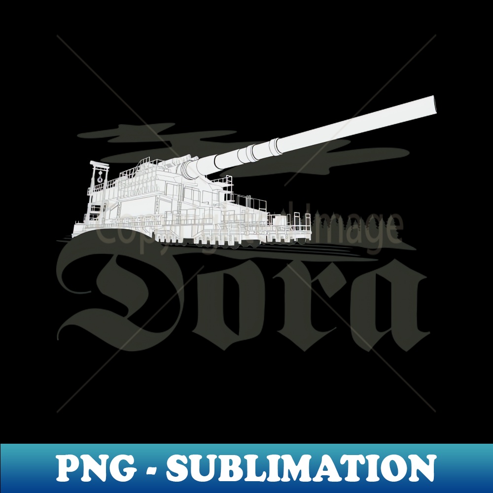 German super-heavy gun Dora - Exclusive Sublimation Digital | Inspire ...
