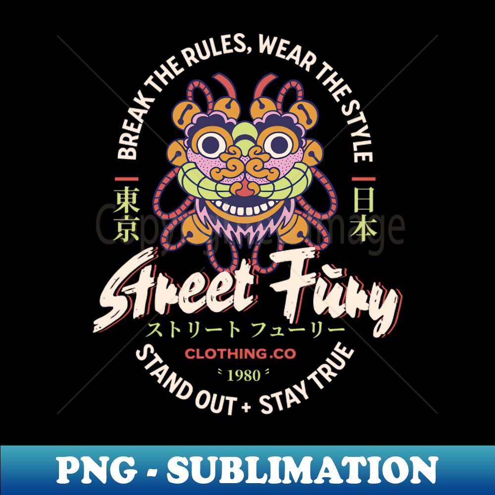 Street Fury - PNG Transparent Sublimation Design - Unleash Y | Inspire ...