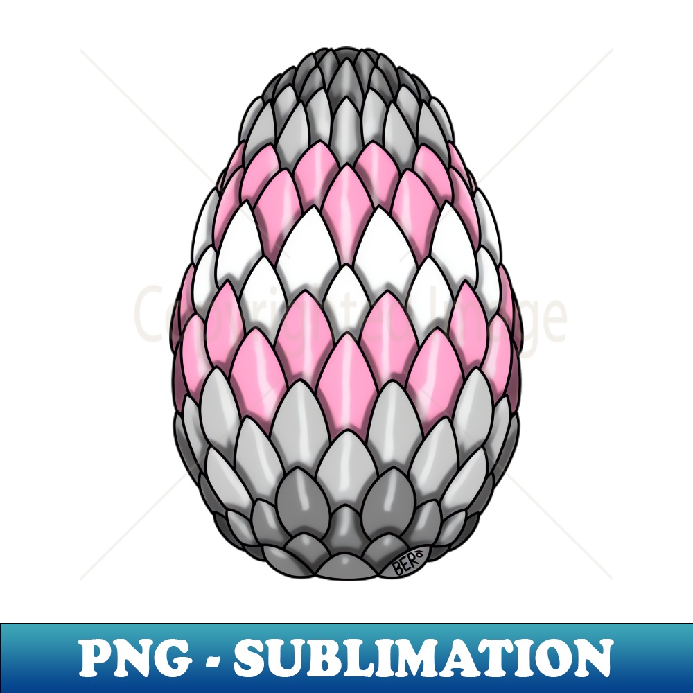 Demigirl Pride Dragon Egg - PNG Transparent Digital Download - Inspire ...