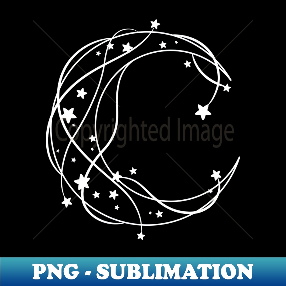 Moon - Signature Sublimation PNG File - Instantly Transform | Inspire ...