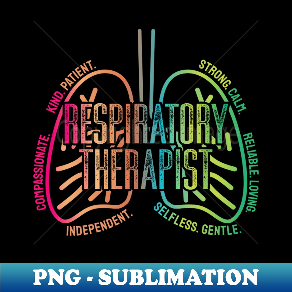 Respiratory Therapist Rt Care Week Colorful - PNG Transparen | Inspire ...