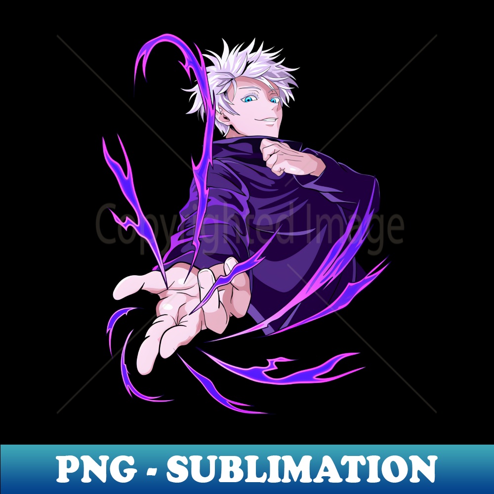 Satoru Gojo - PNG Transparent Digital Download File for Subl | Inspire ...