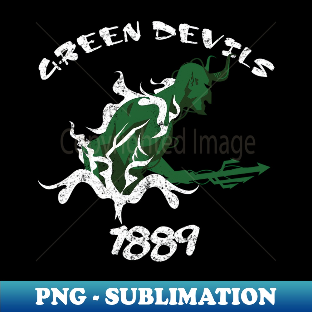 Green Devils of Forest Green - Instant Sublimation Digital D | Inspire ...