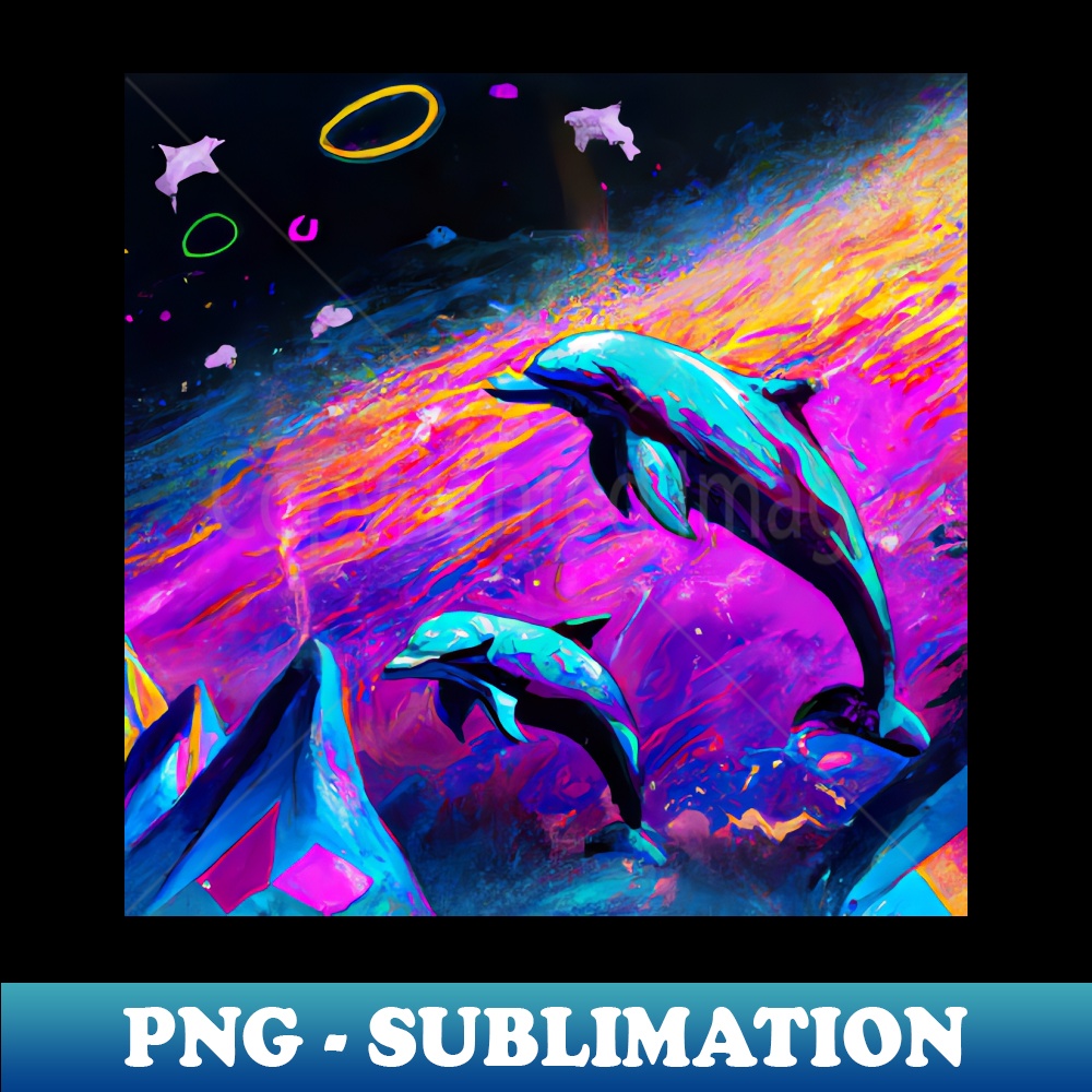 Cosmic Dolphins in the Ocean of Universe - Digital Sublimati | Inspire ...