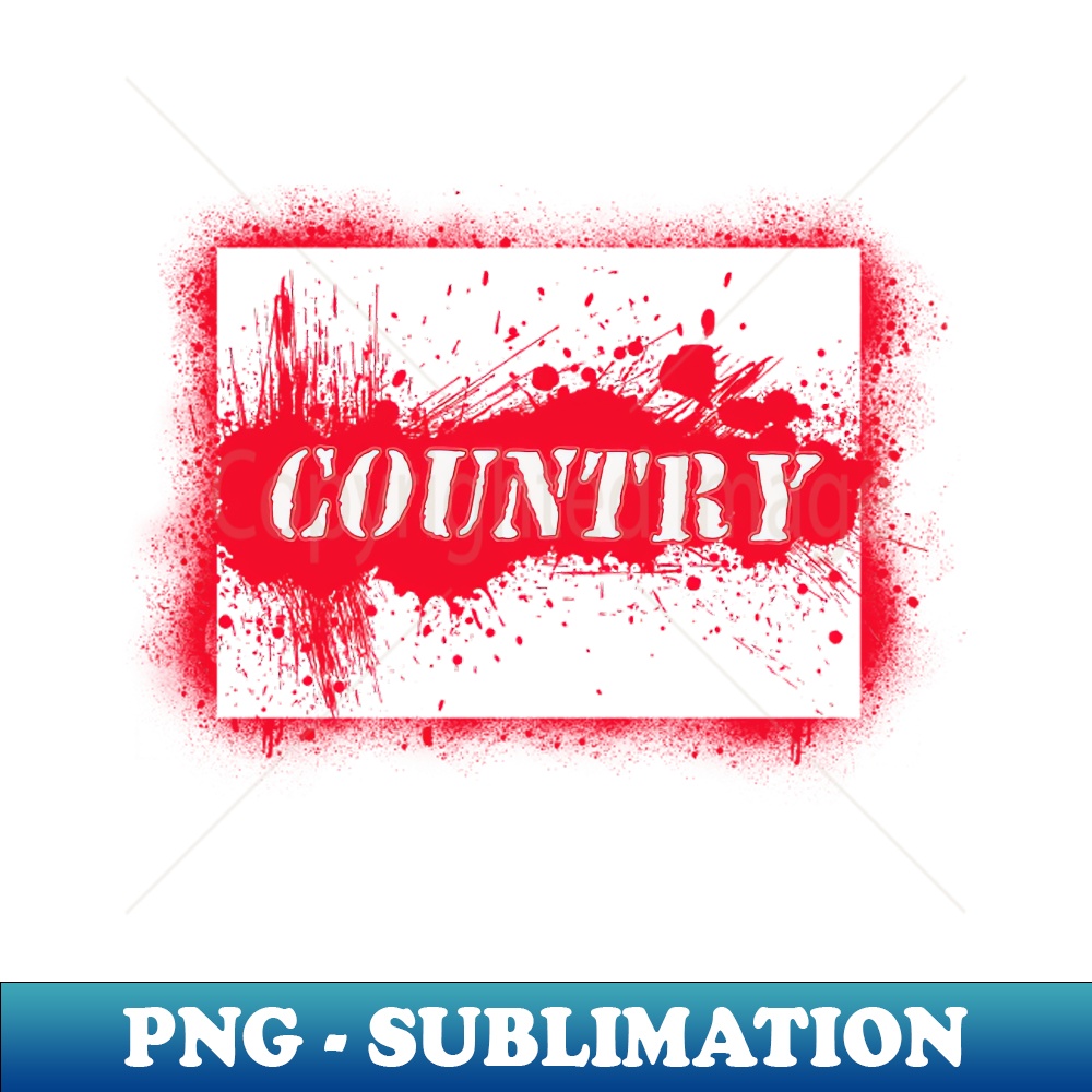 Country Art - Decorative Sublimation PNG File - Defying the | Inspire ...
