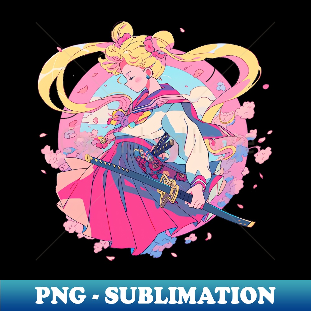 sailor moon samurai - PNG Sublimation Digital Download - Tra | Inspire ...