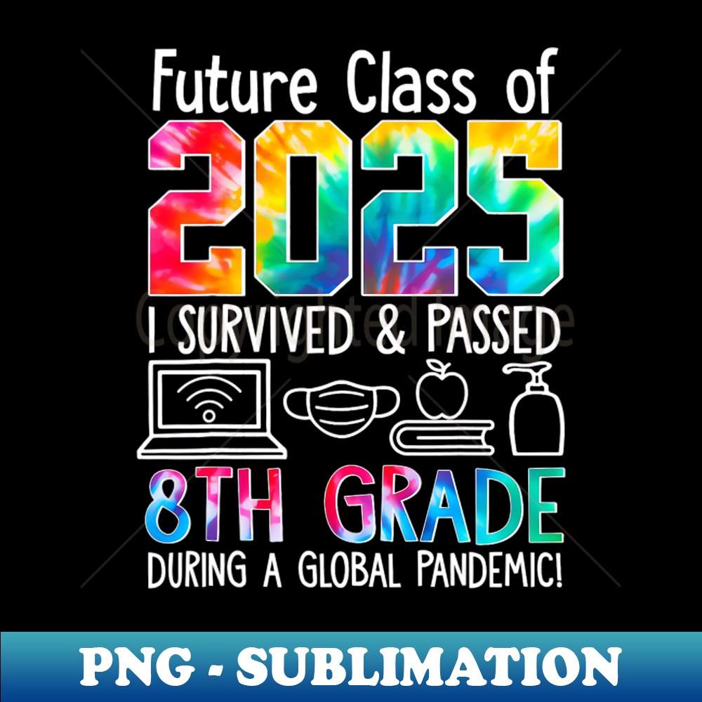 1yDY Colourful Class Of 2025 Eighth Grade Back To School - P | Inspire ...