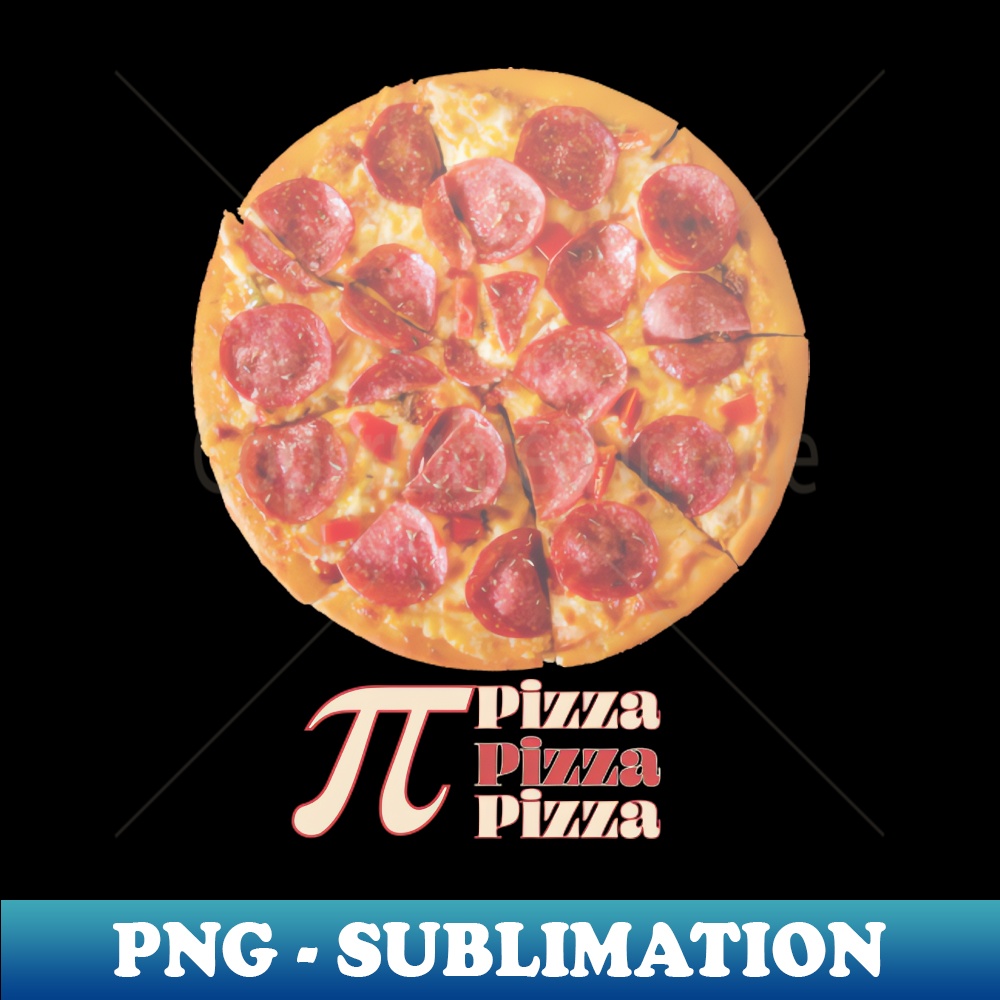 Pizza Pi Pepperoni with Pi and Pizza Pizza Pizza - Vintage S | Inspire ...