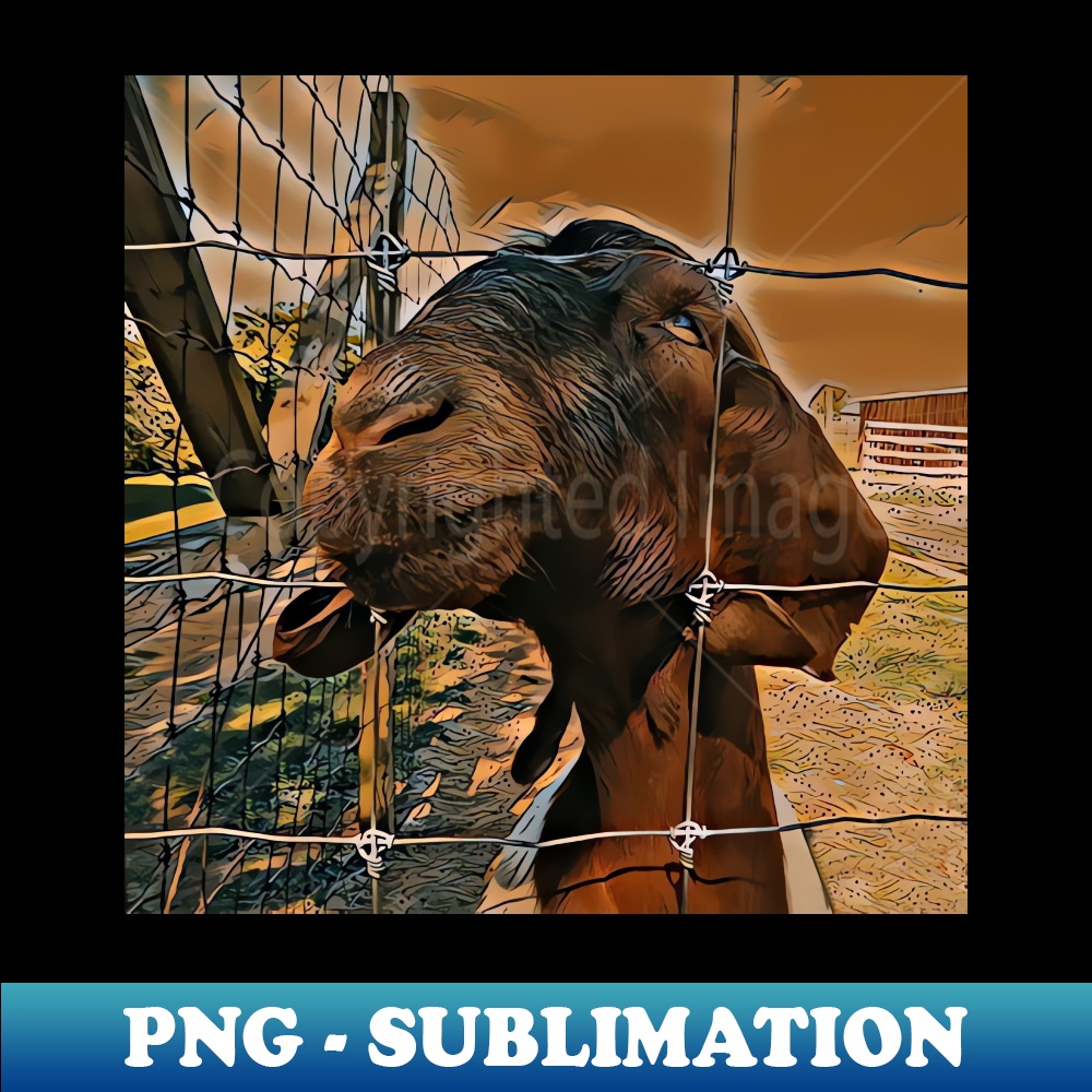 Goat A4 - PNG Transparent Digital Download File for Sublimat - Inspire ...
