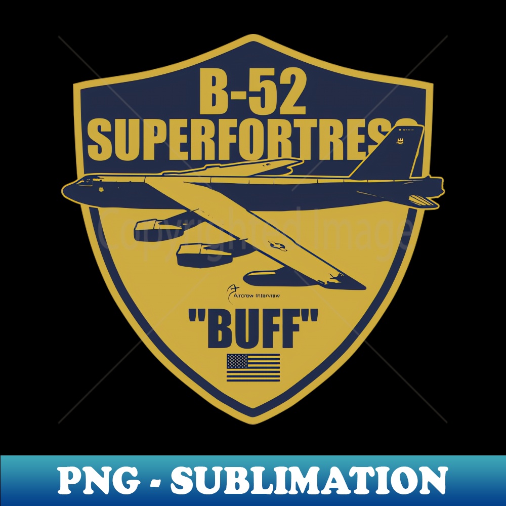 B-52 Stratofortress - PNG Transparent Sublimation File - Boo | Inspire ...