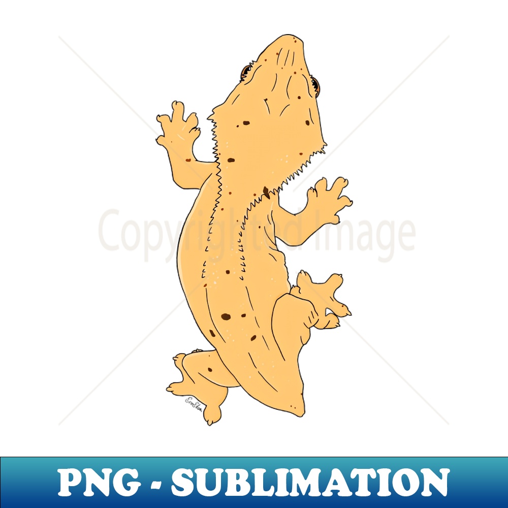 Crested Gecko Frog Butt - Artistic Sublimation Digital File | Inspire ...