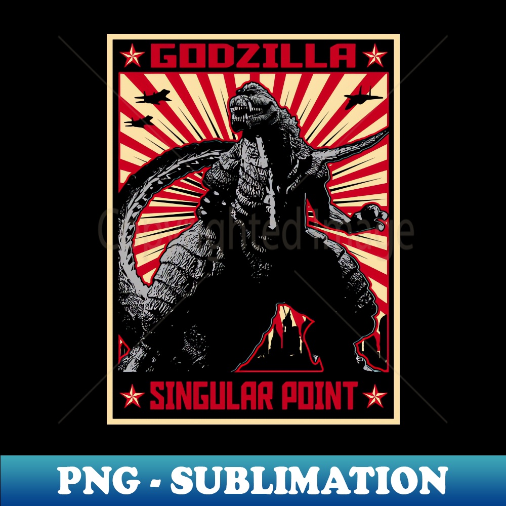 GODZILLA Ultima Singular point - Propaganda poster - High-Qu - Inspire ...